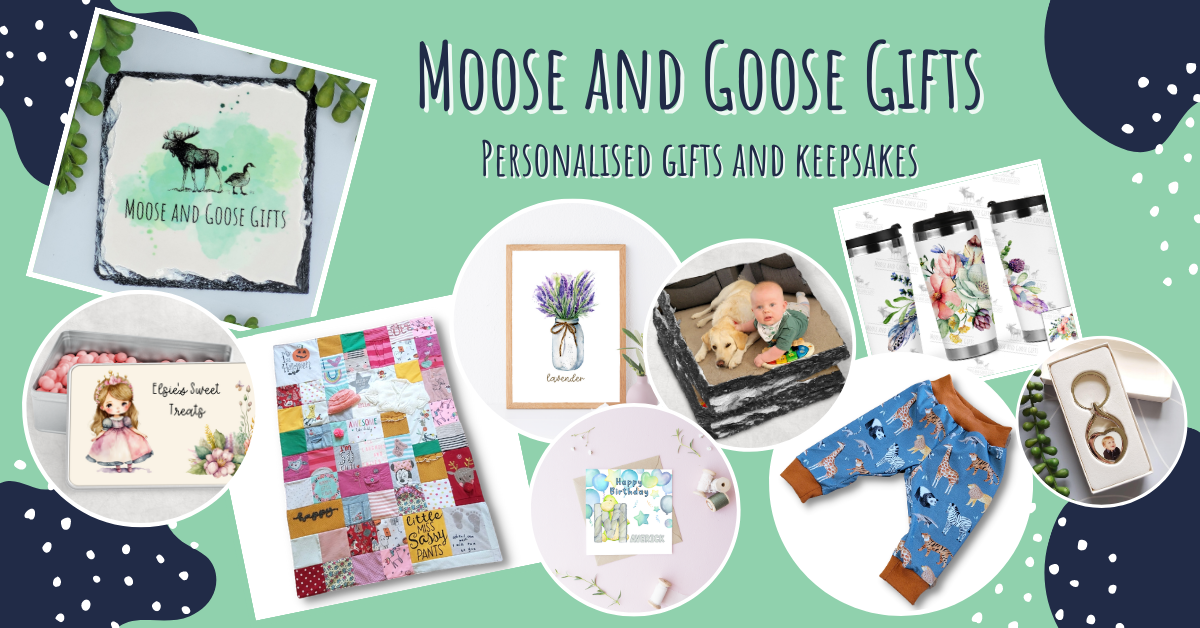 Moose and Goose Gifts - Handmade personalised keepsakes and gifts