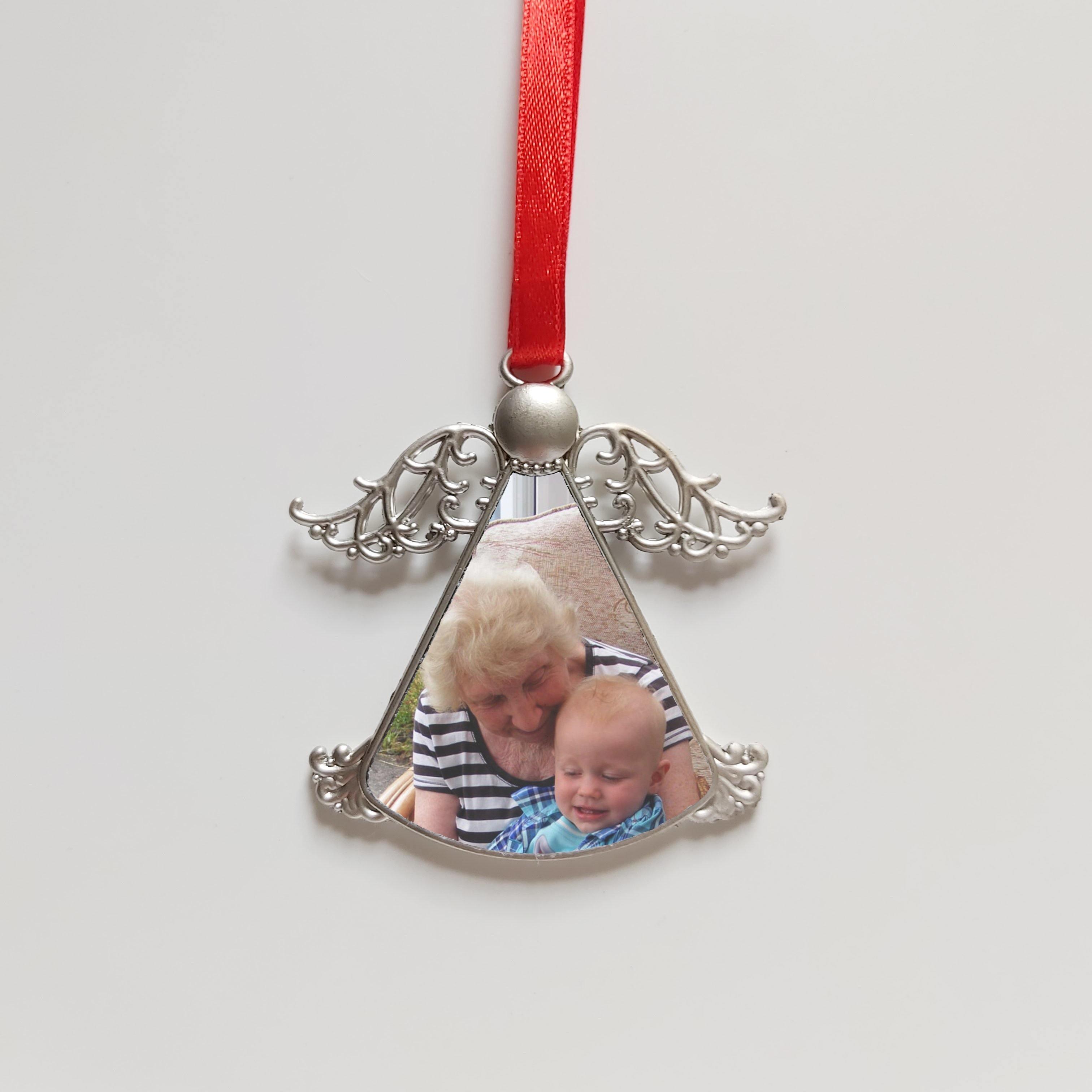 Photo Angel Christmas Tree Decorations – Moose and Goose Gifts